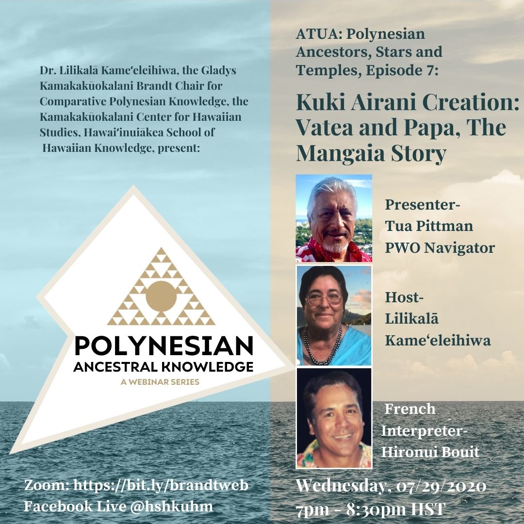 Polynesian Ancestral Knowledge | Episode 7 - Kuki Airani Creation ...